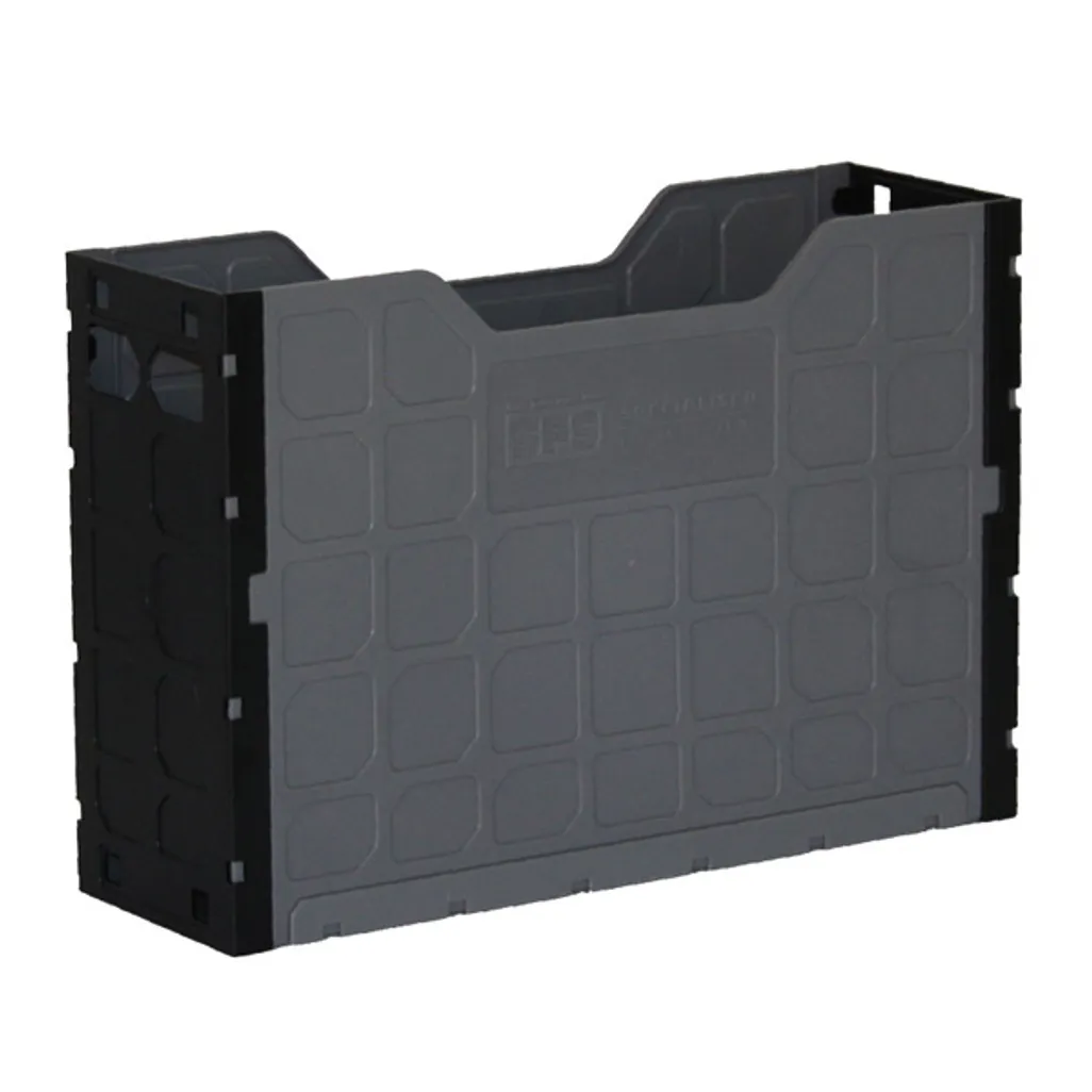 solid plastic containers - 320mm(l) x 220mm (h) x 100mm(w) black side ...