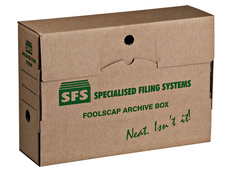 archive boxes - foolscap archive box - kraft | Office National