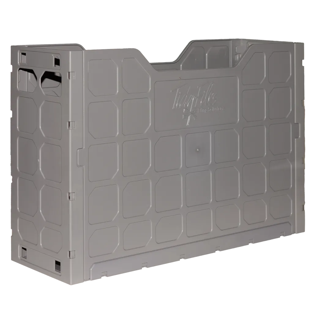 solid plastic containers - 320 x 220 x 105mm - grey side | Eagle Office ...