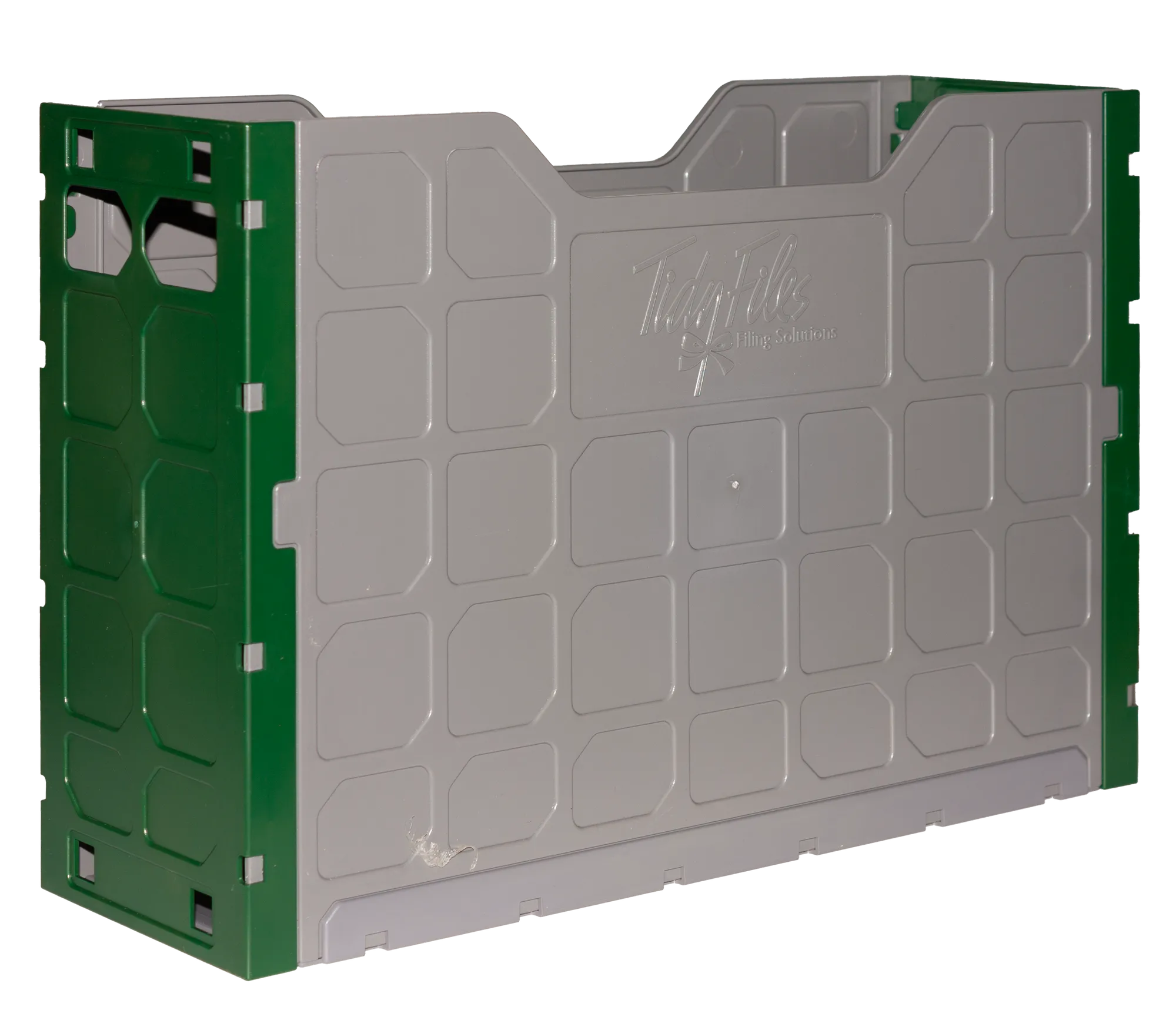 solid plastic containers - 320 x 220 x 105mm - green side | Office National