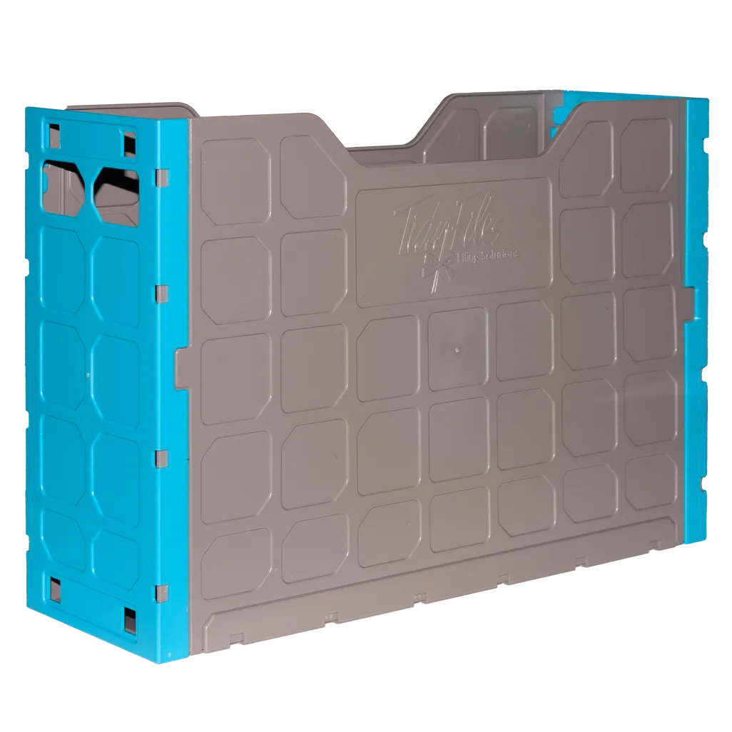 solid plastic containers - 320 x 220 x 105mm - light blue side | West ...