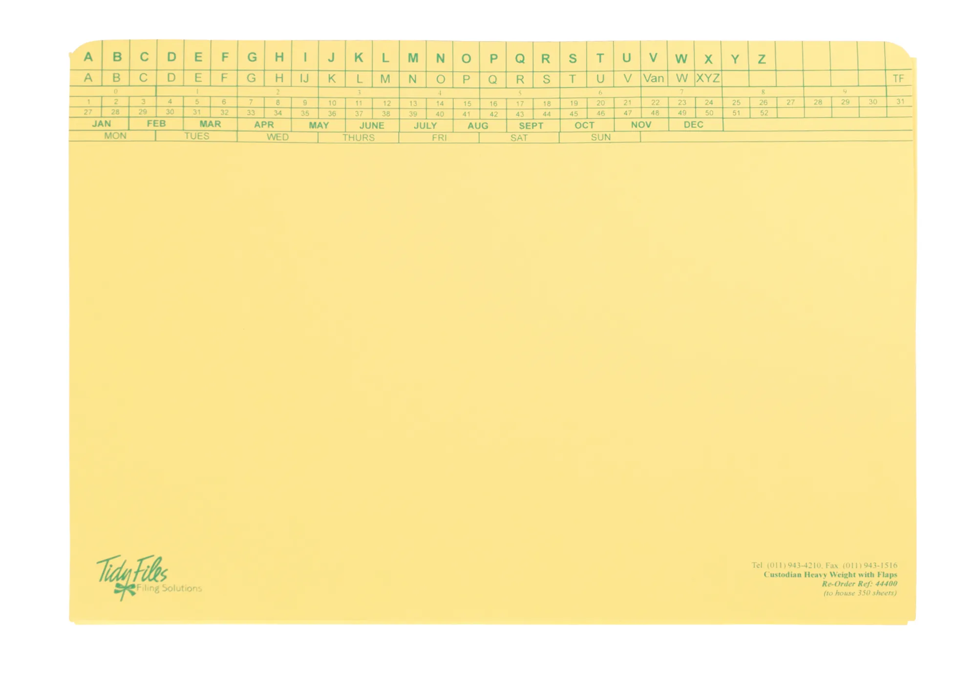 top retrieval files with flap & tri- clip - extra heavy duty - 309 ...