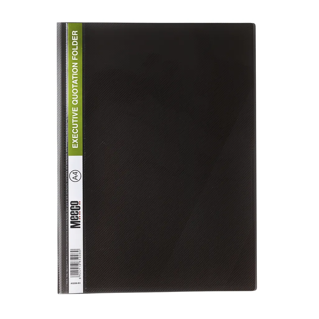 premium quotation folders - a4 - black | Dot Office National
