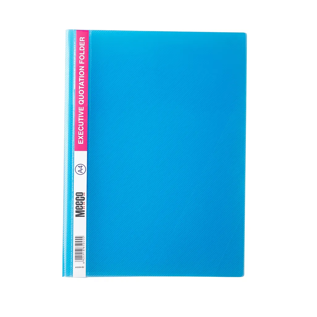 premium quotation folders - a4 - blue | Office National