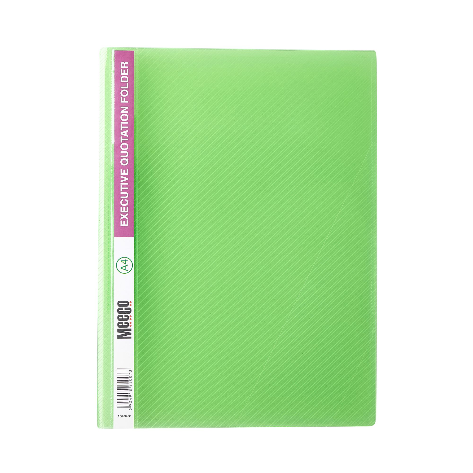 premium quotation folders - a4 - green | Ribbens Office National