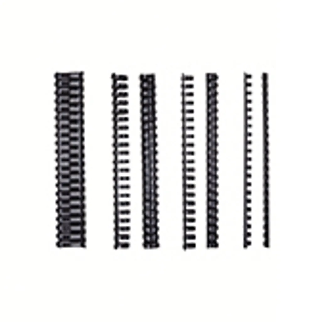 standard binding elements - 22mm - black - 50 pack | Office National