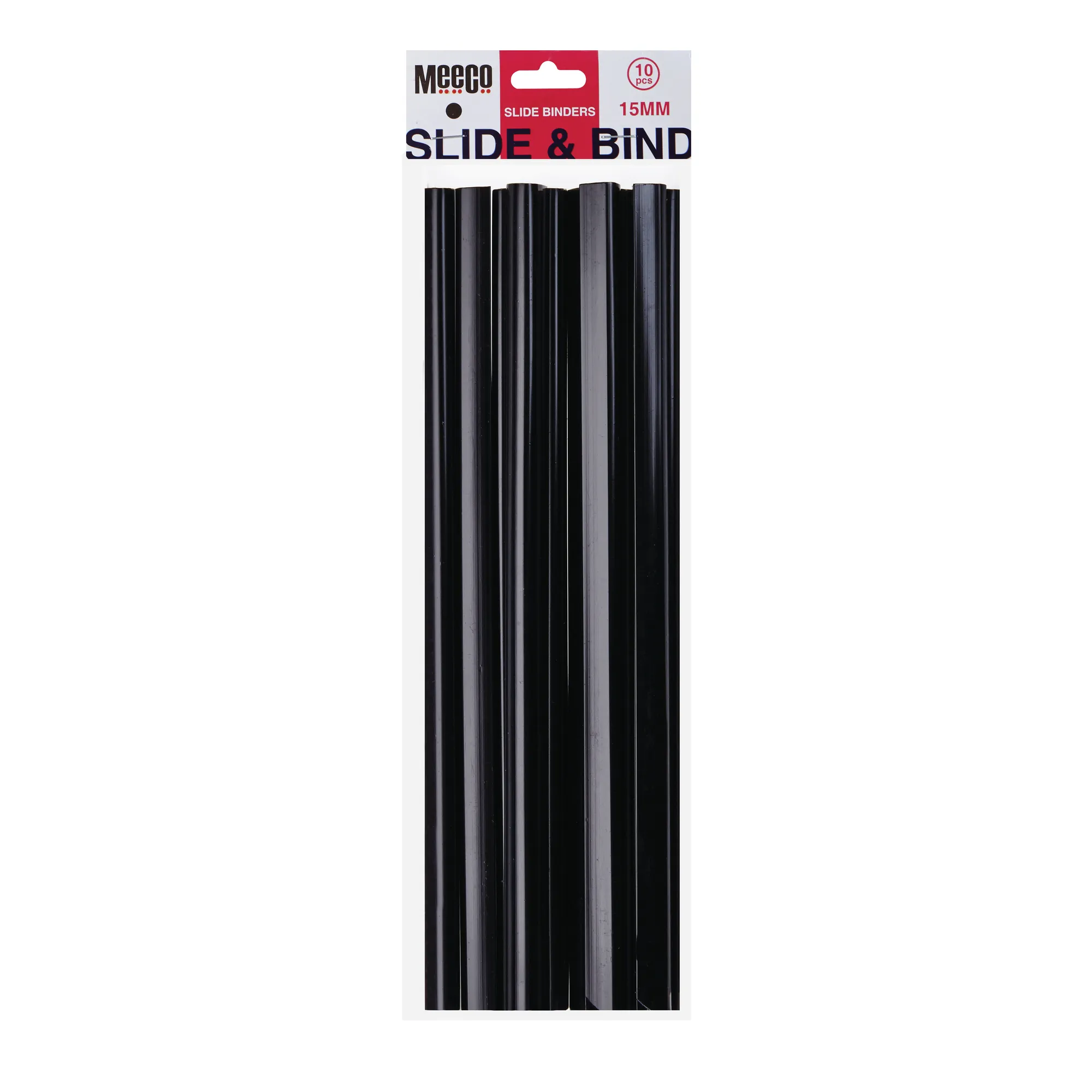 slide binders - 15mm - black - 10 pack | Ribbens Office National slide binders - 15mm - black - 10 pack | Ribbens Office National