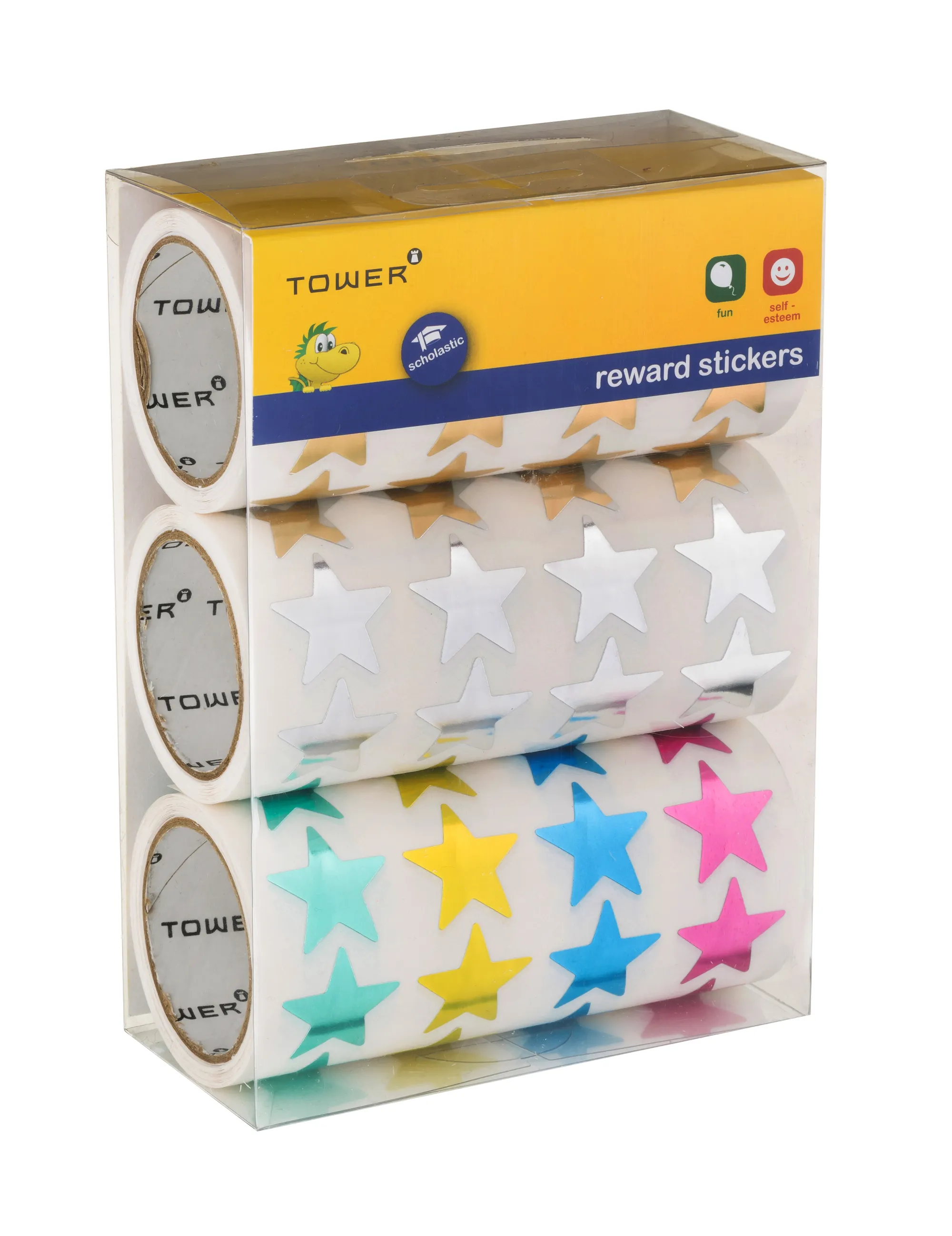 teachers stickers & star ranges - assorted stars - assorted - 3150 pack ...