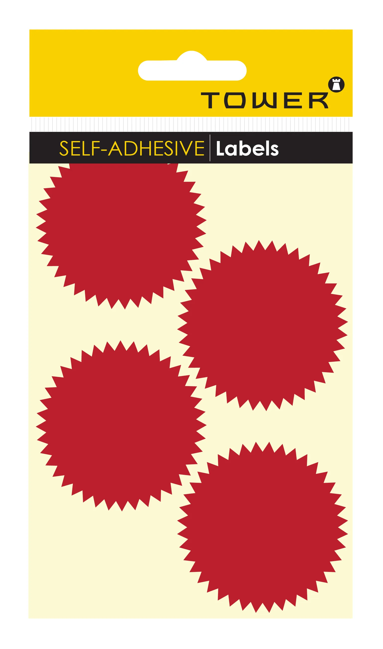 notarial seals - 60mm - maroon - 44 pack | Access Office National