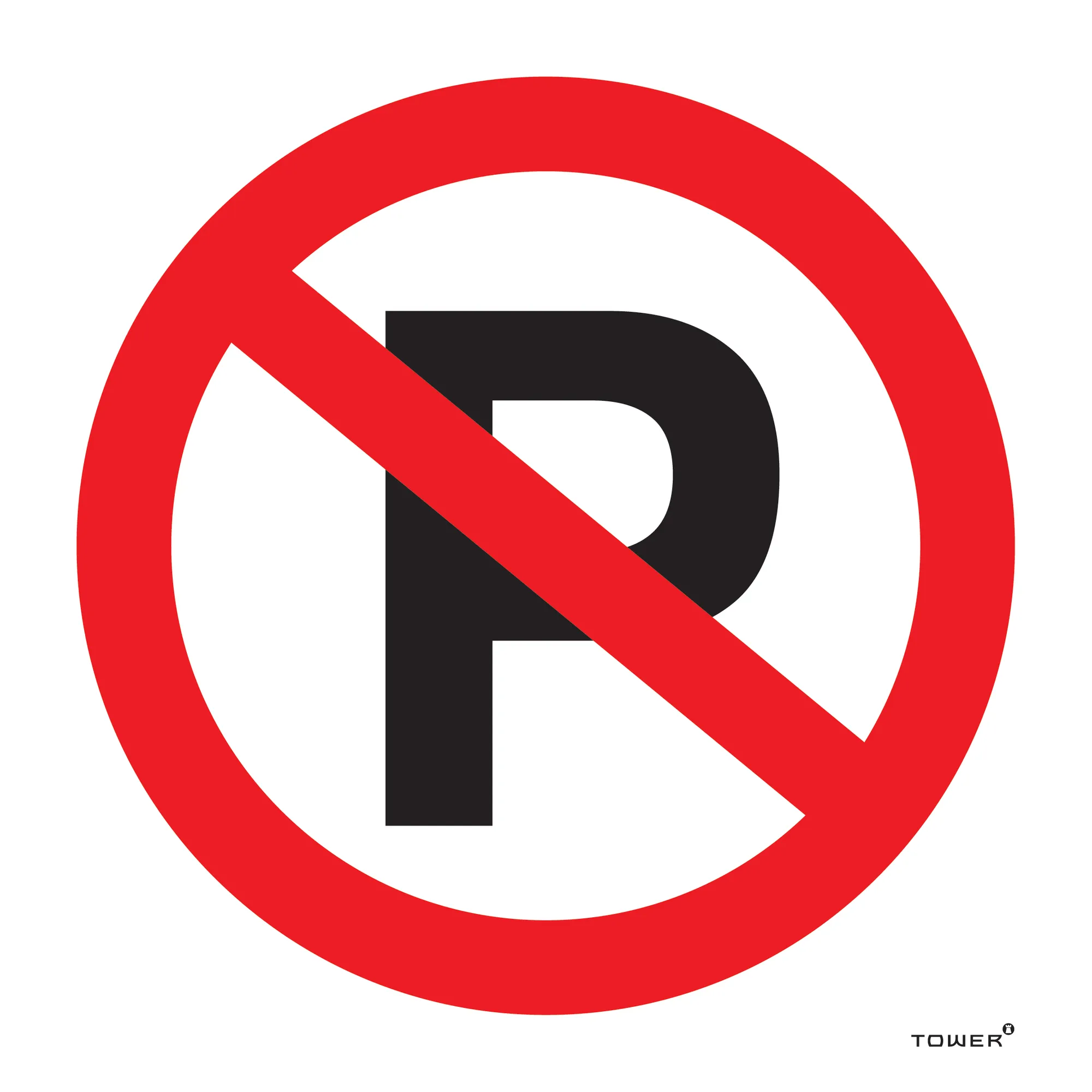 abs signs - no parking red & white | Access Office National