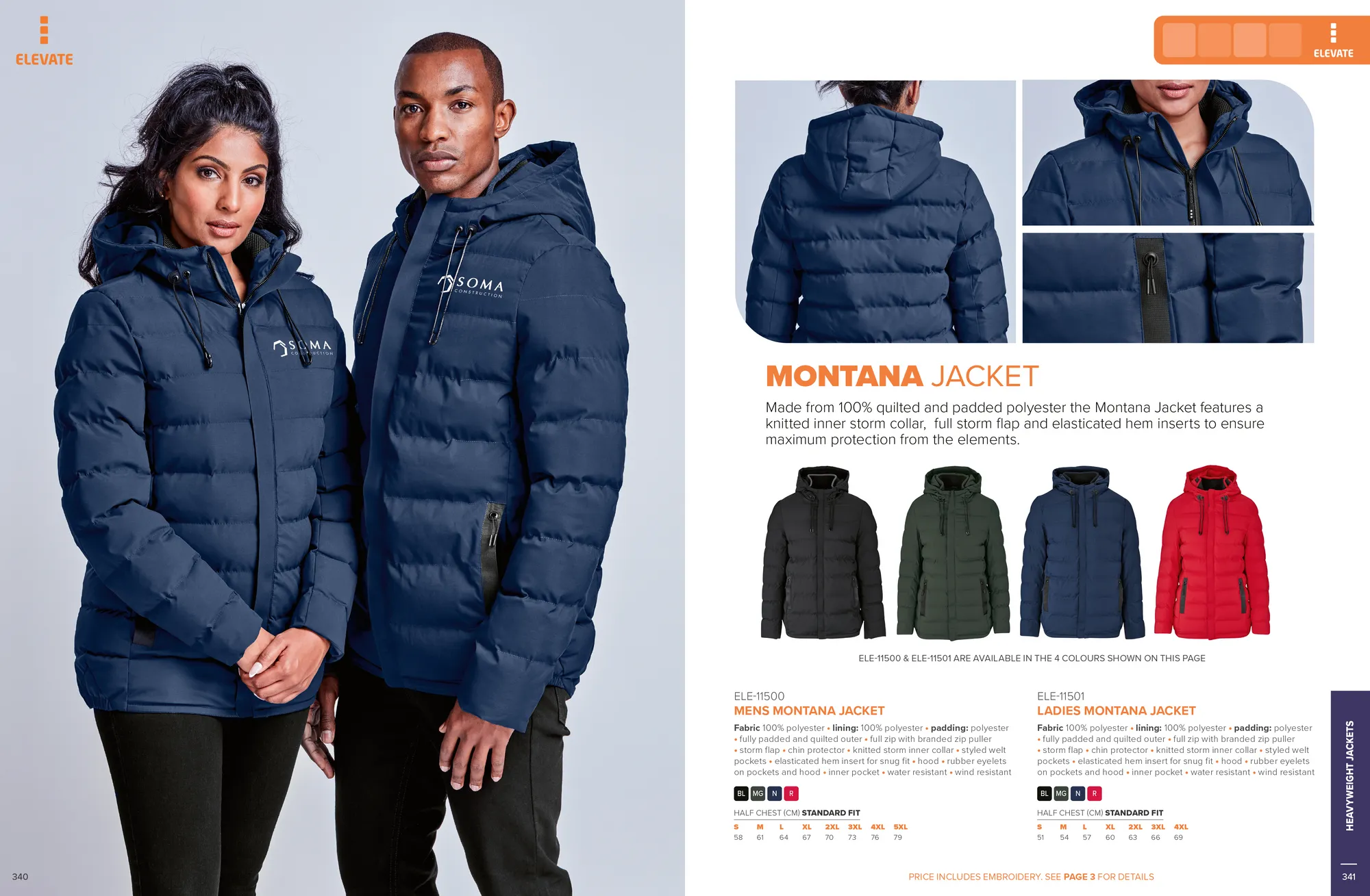 Elevate Jackets and Elevate Clothing Suppliers South Africa | Brand ...