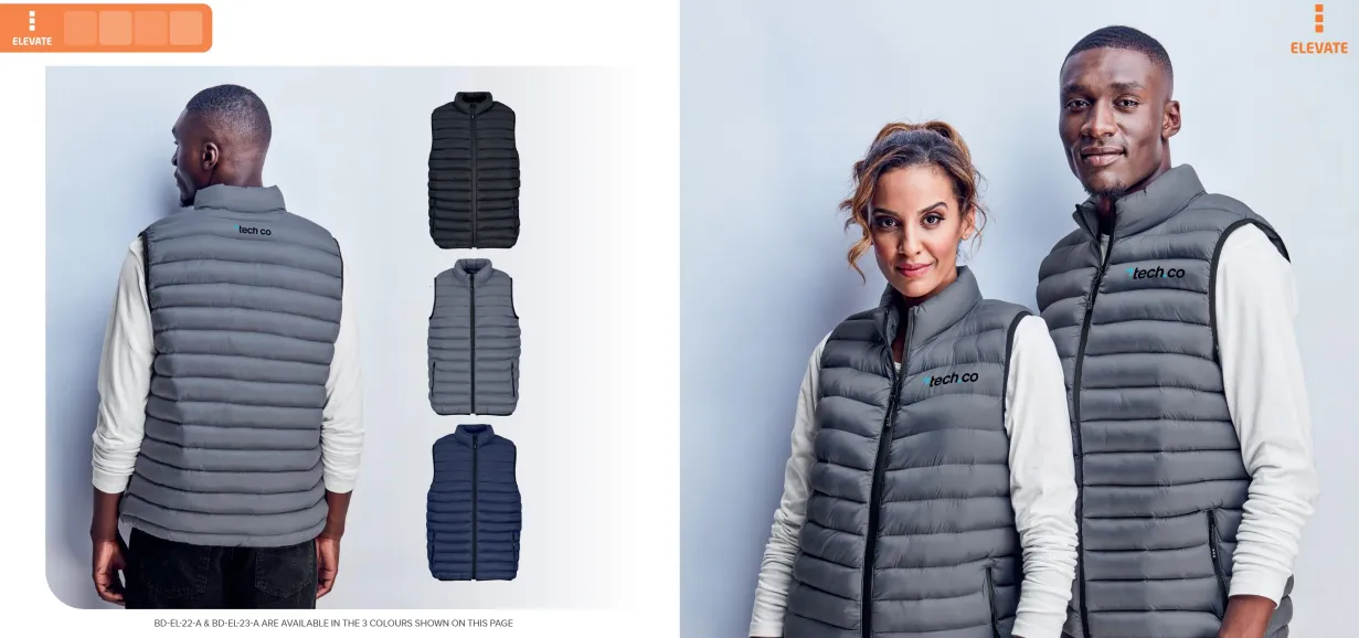 Elevate Jackets and Elevate Clothing Suppliers South Africa | Brand ...