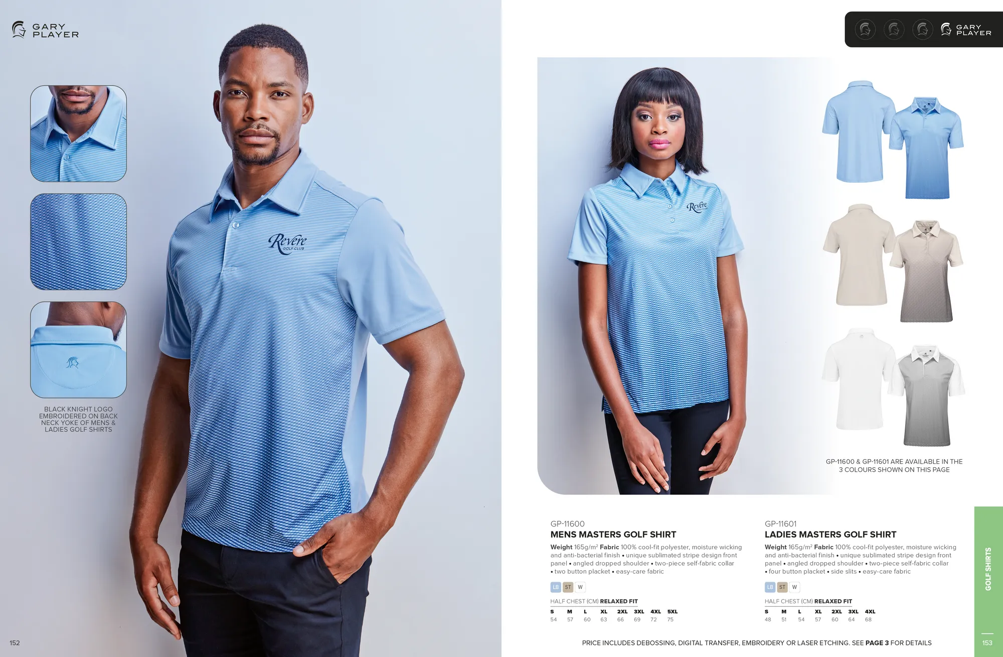 New Gary Player Golf Shirt in South Africa | Brand Innovation