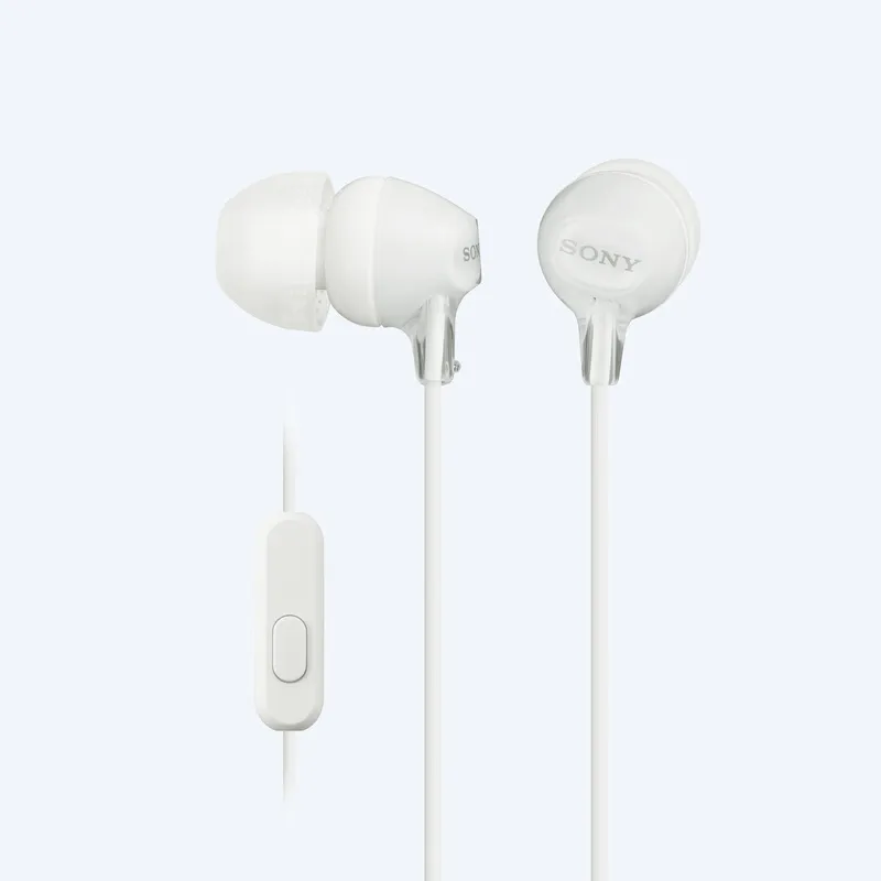 Sony MDR-EX15AP InEar Earphone with Mic for Smartphone - White | CH Africa
