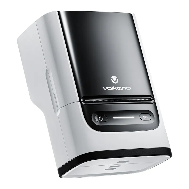 Volkano LabelPro Duo Series Thermal Dual Size Label Printer - Black and ...