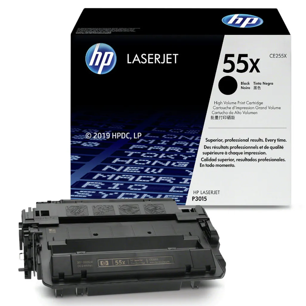 HP 55X Black Original High Yield Toner Cartridge - CE255X | CH Africa