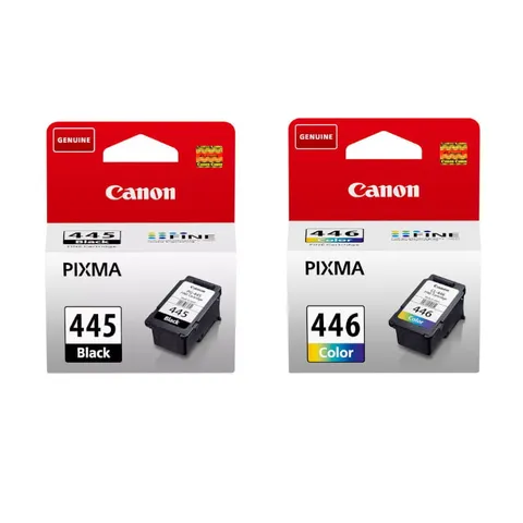 Canon 445 Black and 446 Tri-Colour Original Ink Cartridge Multipack ...