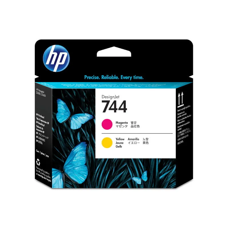 HP 744 Magenta and Yellow DesignJet Printhead | CH Africa