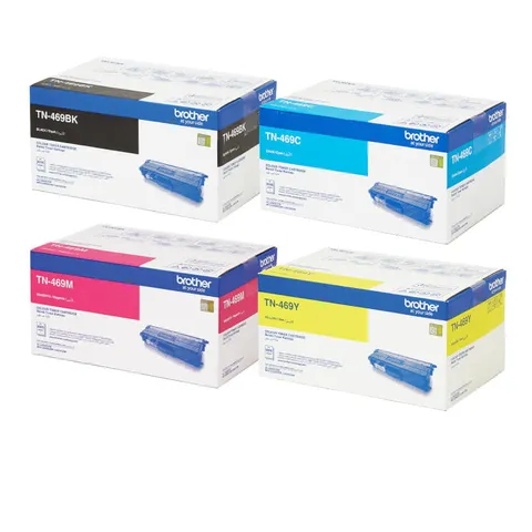 Brother TN-469 Black Cyan Magenta Yellow Original Toner Multipack ...