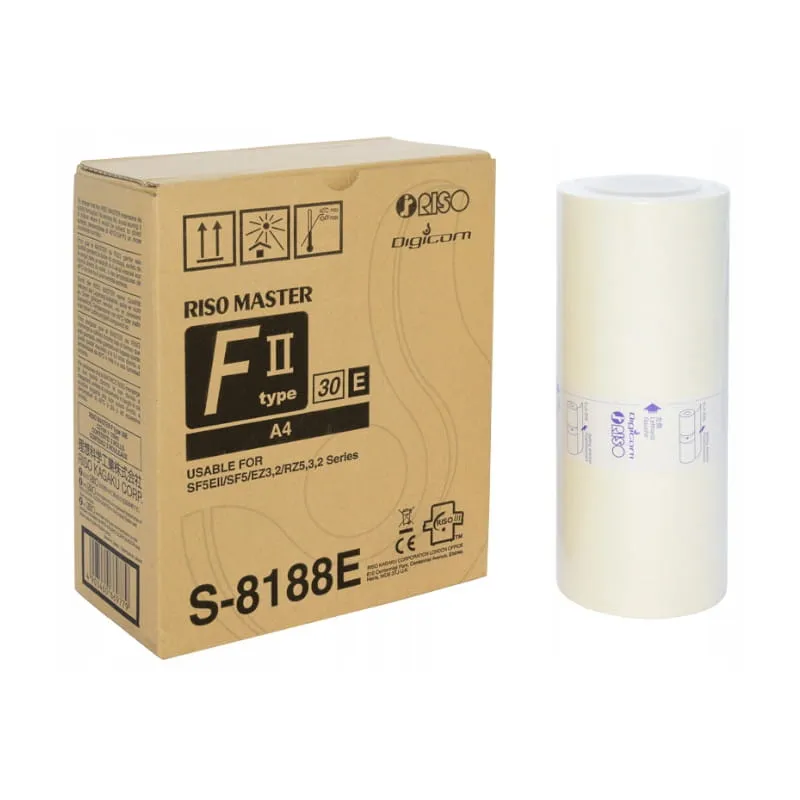 Riso S-8188E A4 Master Roll - S8188 FII Type | CH Africa