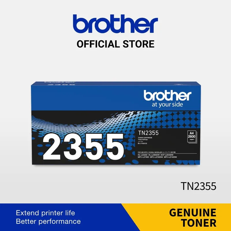 Brother TN-2355 Black Original Toner Cartridge - TN 2355 | CH Africa