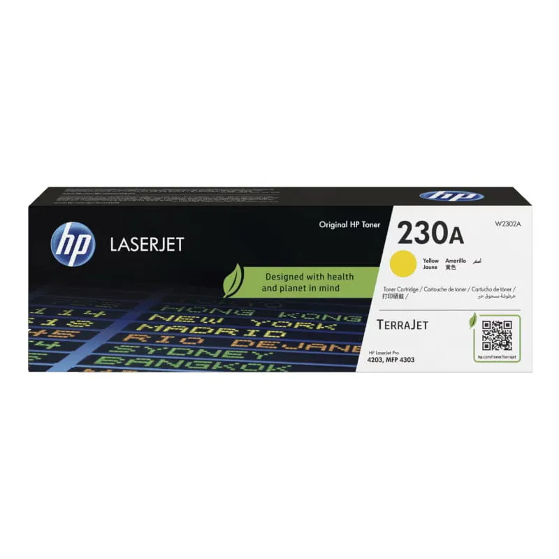 HP 230A Yellow Original Toner Cartridge - W2302A | CH Africa