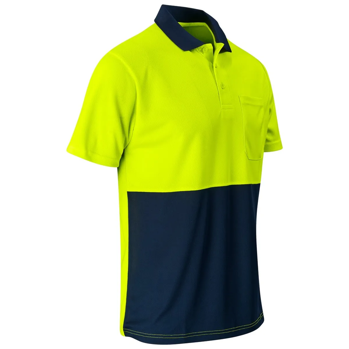 Inspector Two Tone Hi Viz Golf Shirt | Creative Brands