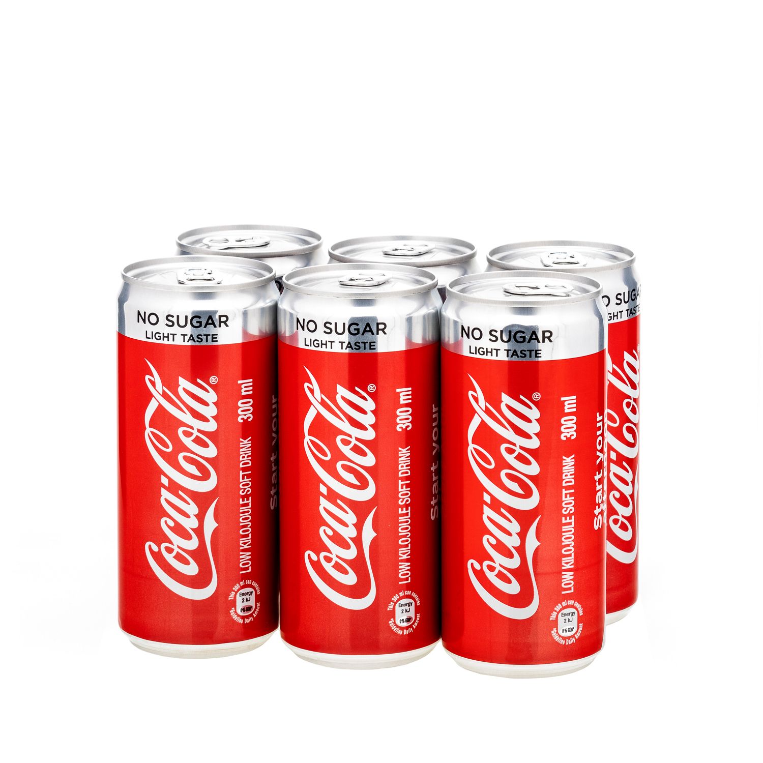 Coke Light 300Ml Cans Pk6 | FormaxCorporate