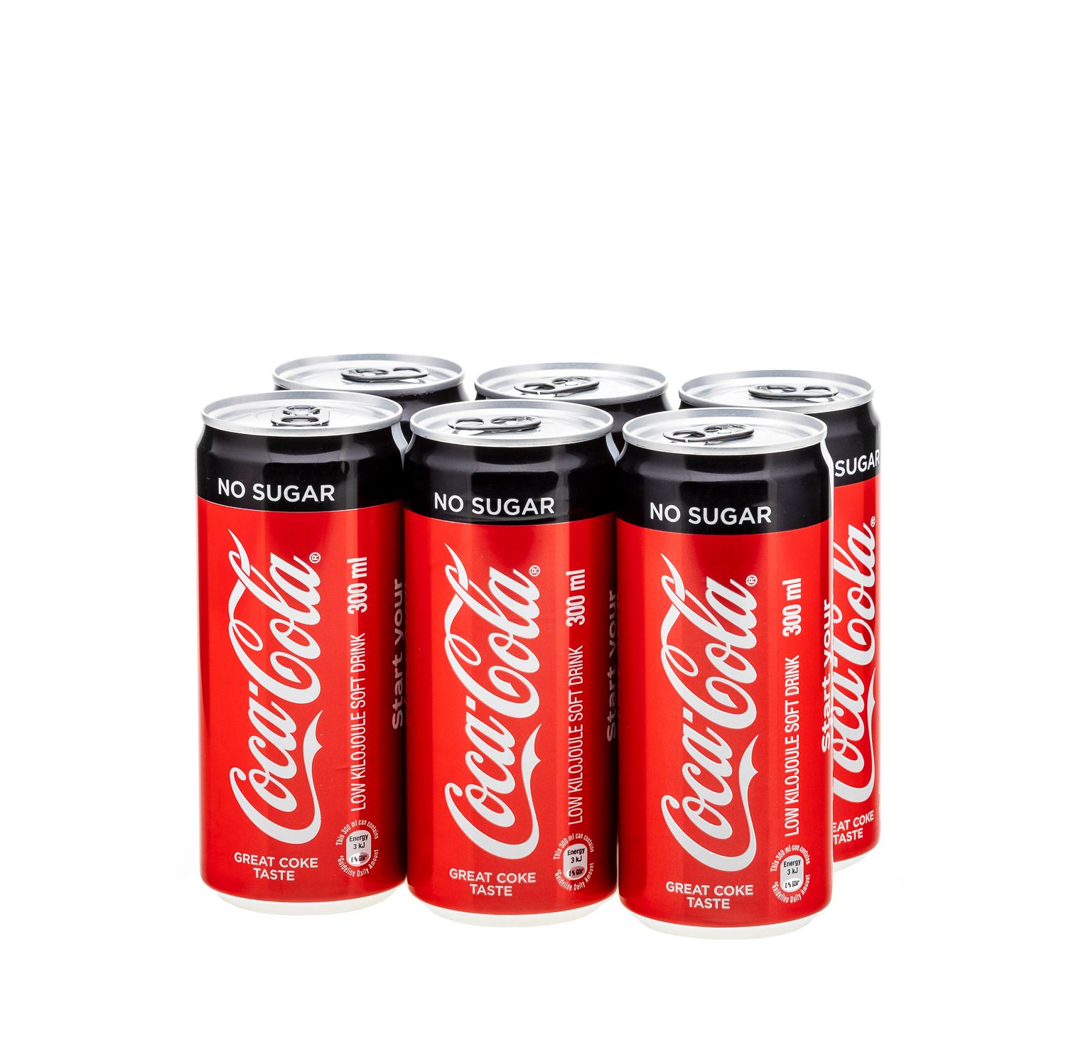 Coke Zero 300Ml Cans Pk6 | Formax