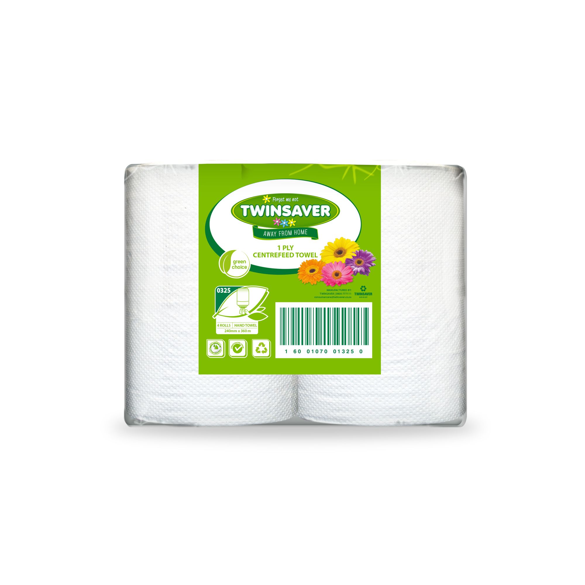 Twinsaver Barrel Towel 240Mm X 360M No325 | Formax