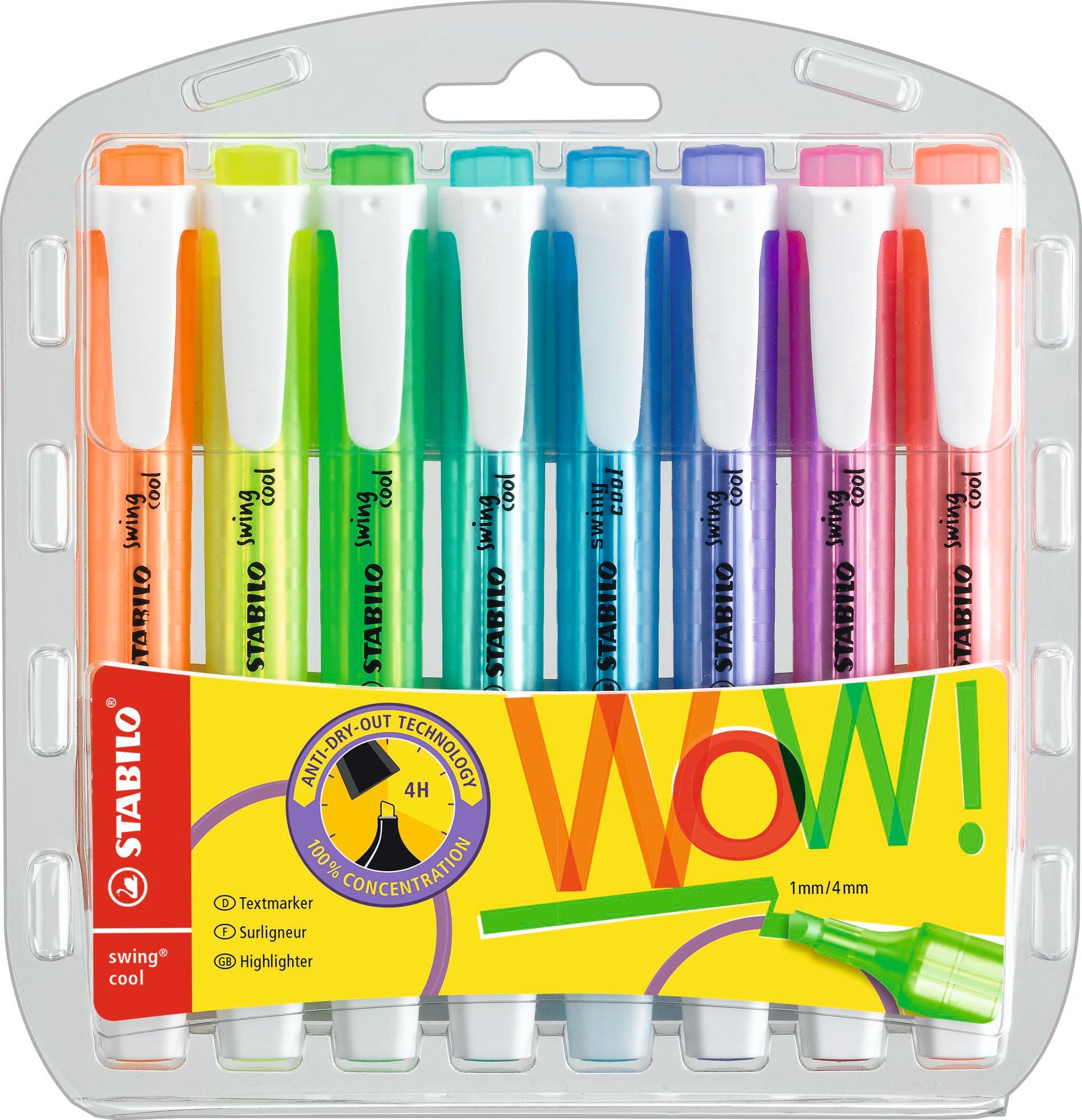 STABILO Swing Highlighter Wallet 8 | Formax