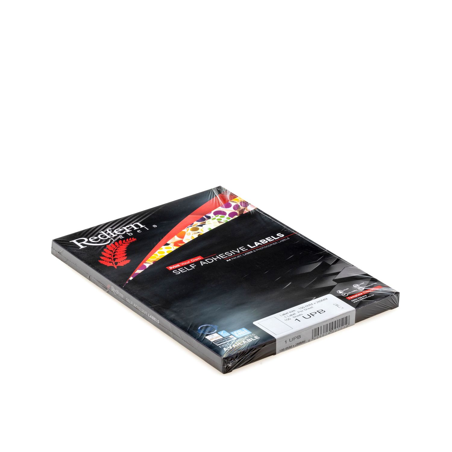 REDFERN L7167 Laser Labels 100 Sheets | Formax