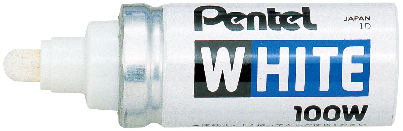 PENTEL X100-W Bullet Marker White | Formax