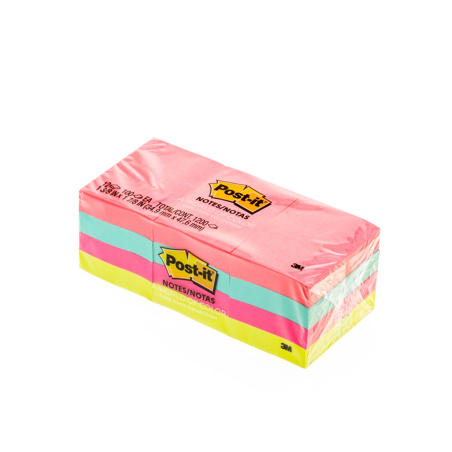 POST-IT 653AN Adhesive Notes Neon (38 X 50Mm) - Pa | Formax