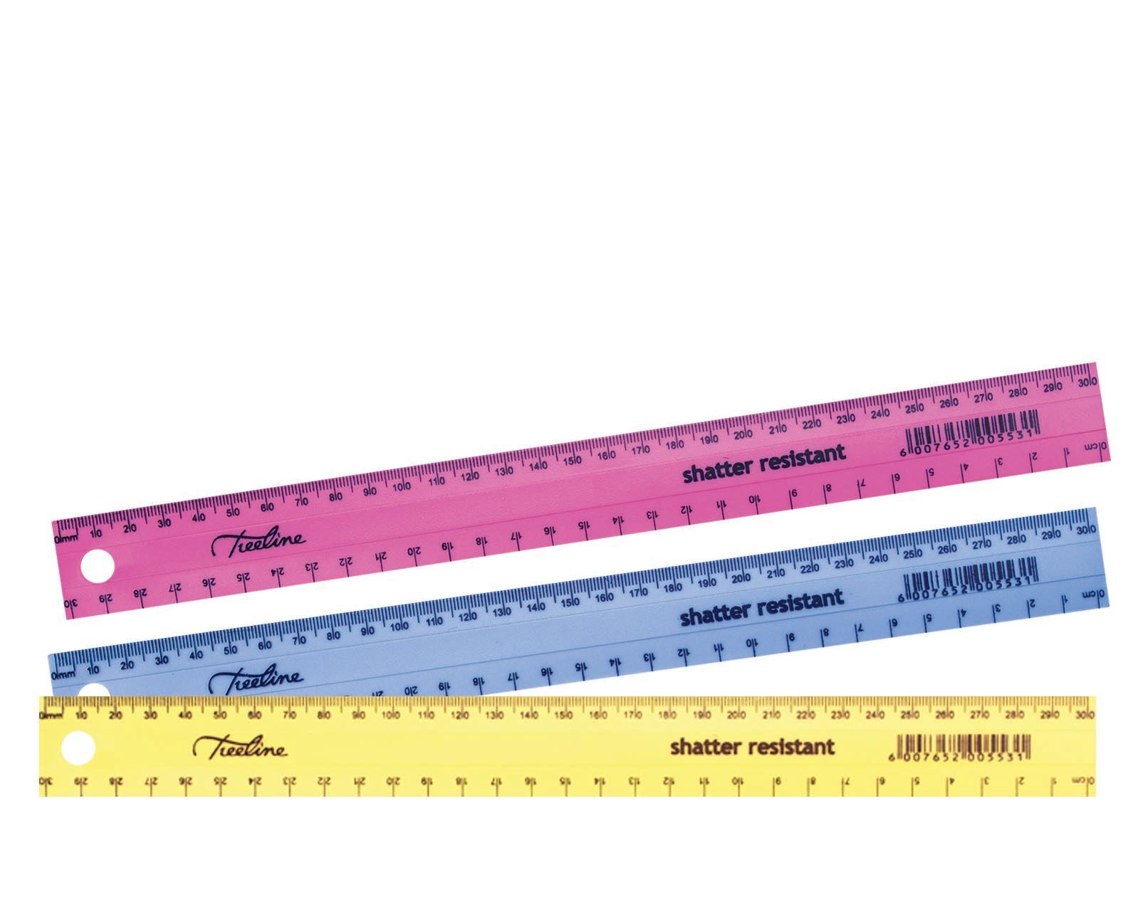 Plastic Ruler Assorted - 30Cm | FormaxCorporate