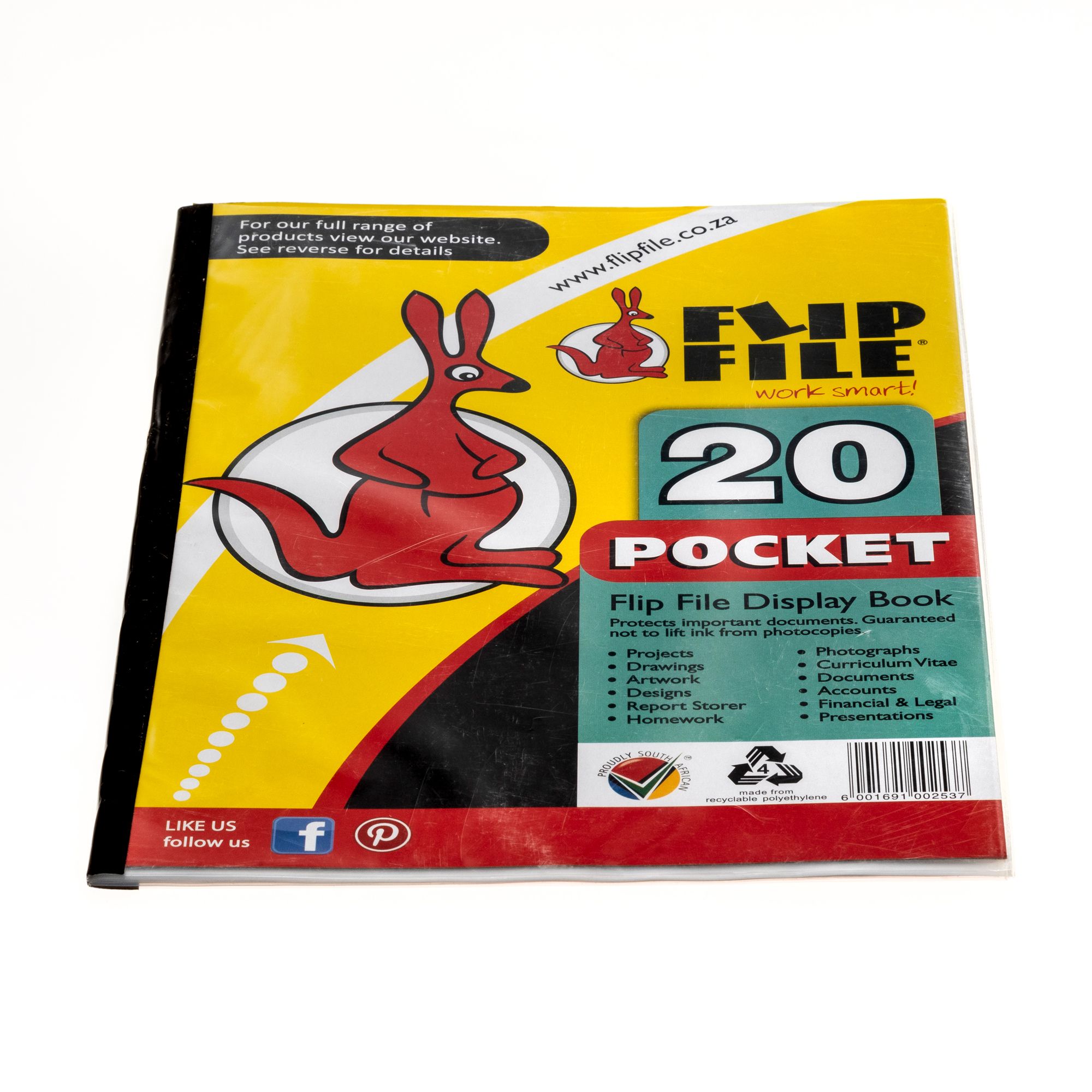 FLIP FILE A4 Display File - 20 Pocket | Formax FLIP FILE A4 Display File - 20 Pocket | Formax