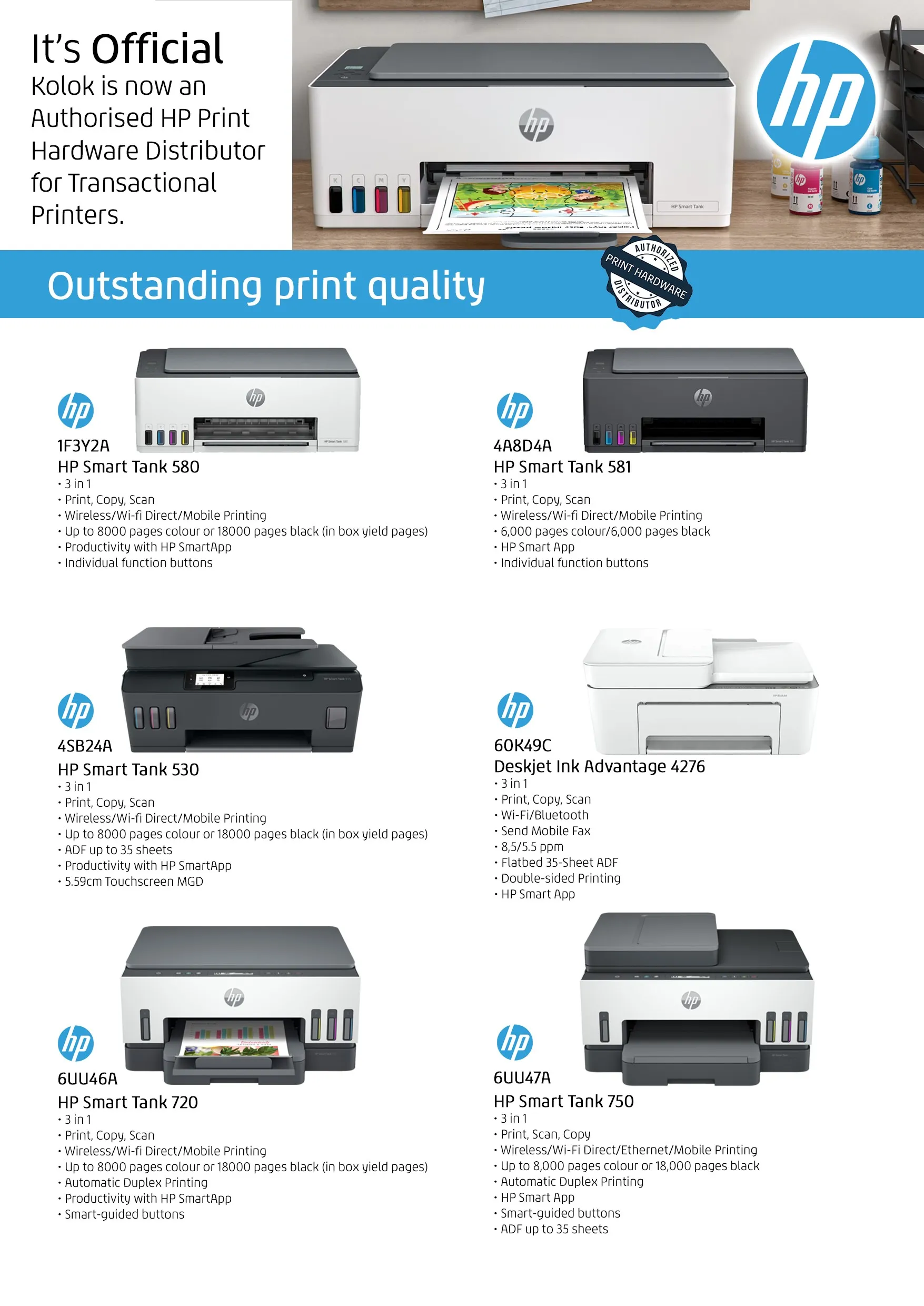 Home | HP Distributor | Kolok