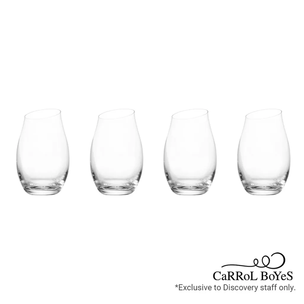Carrol Boyes Hi Ball Glass Set Of 4 Sway | DiscoveryShop