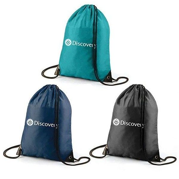 Navy Drawstring Bag | DiscoveryShop