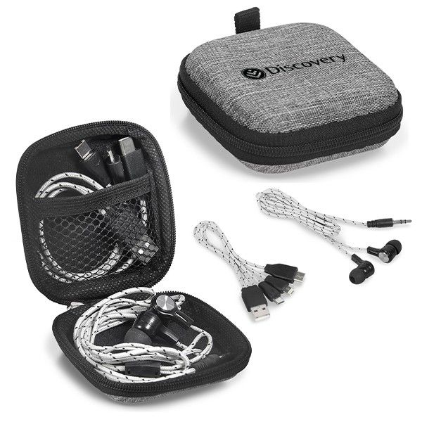 Orleans 3-In-1 Connector Cable & Earbuds | DiscoveryShop