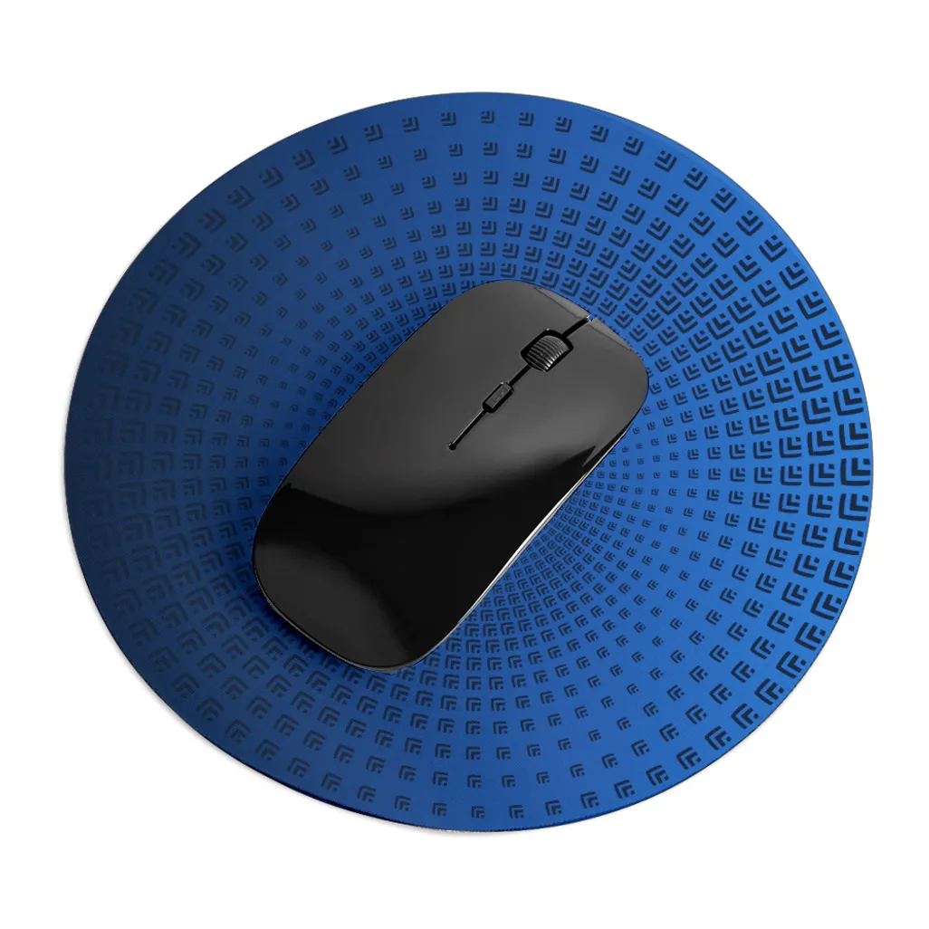 Round Mouse Pad With Rubber Backing | DiscoveryShop