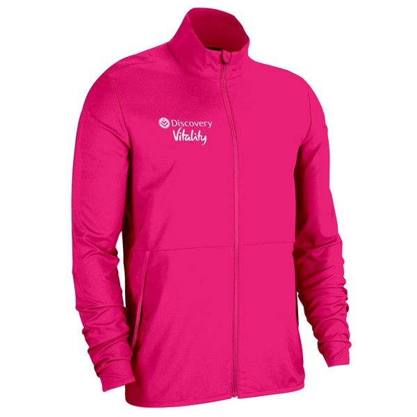 Ladies Pink Track Top | DiscoveryShop