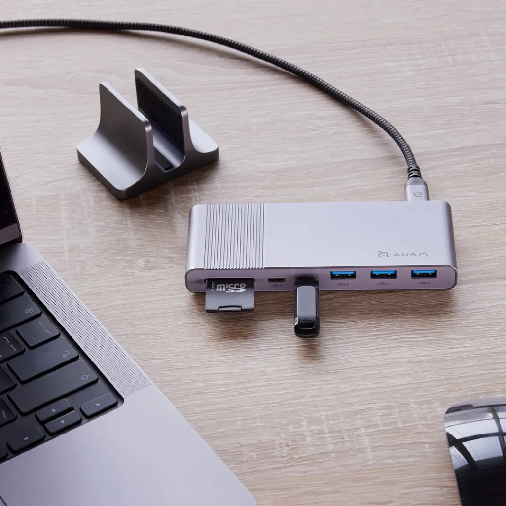 Adam Elements Casa Hub Pro S Usb-C 12-In-1 Multi-Function Hub - Grey ...
