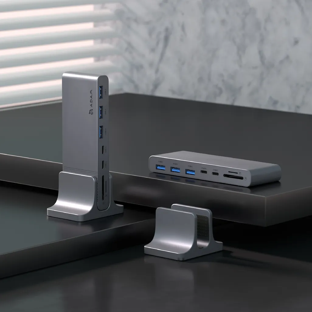 Adam Elements Casa Hub Pro S Usb-C 12-In-1 Multi-Function Hub - Grey ...
