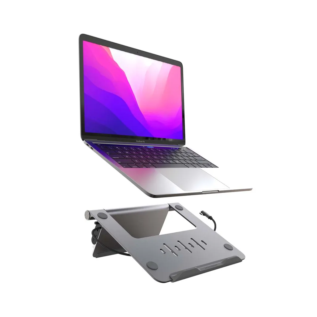 Adam Elements Casa Hub Stand Usb-C 5-In-1 Laptop Stand Hub - Space Grey ...