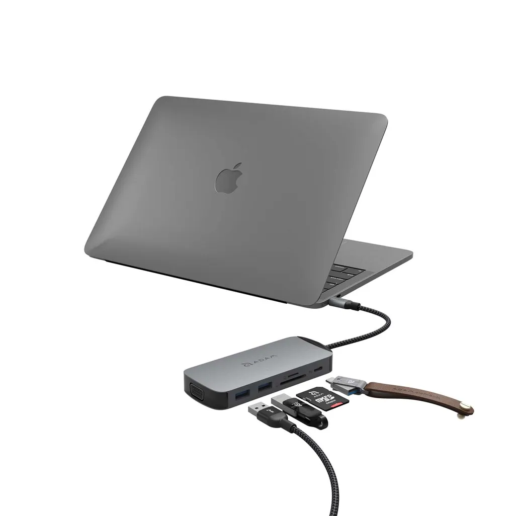 Adam Elements Casa Hub X Usb-C 10 In 1 Hub - Space Grey | Emia Distribution
