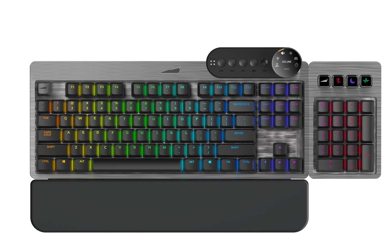 Mountain Everest Keyboard Max - With Modular Numpad, Media Dock And ...