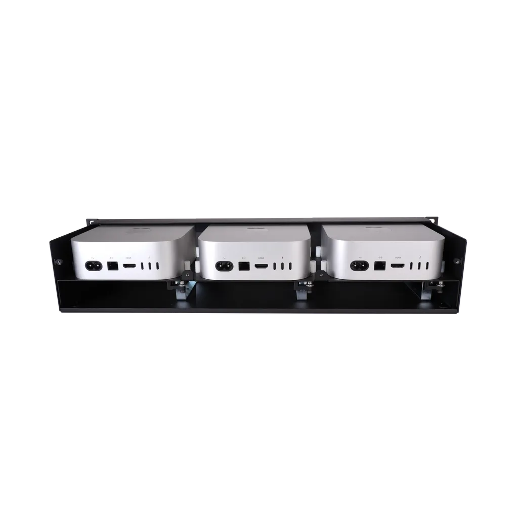 Sonnet Rackmac Mini (2024+) • 2U Rack Kit For 3 Mac Minis (M4+) | Emia ...