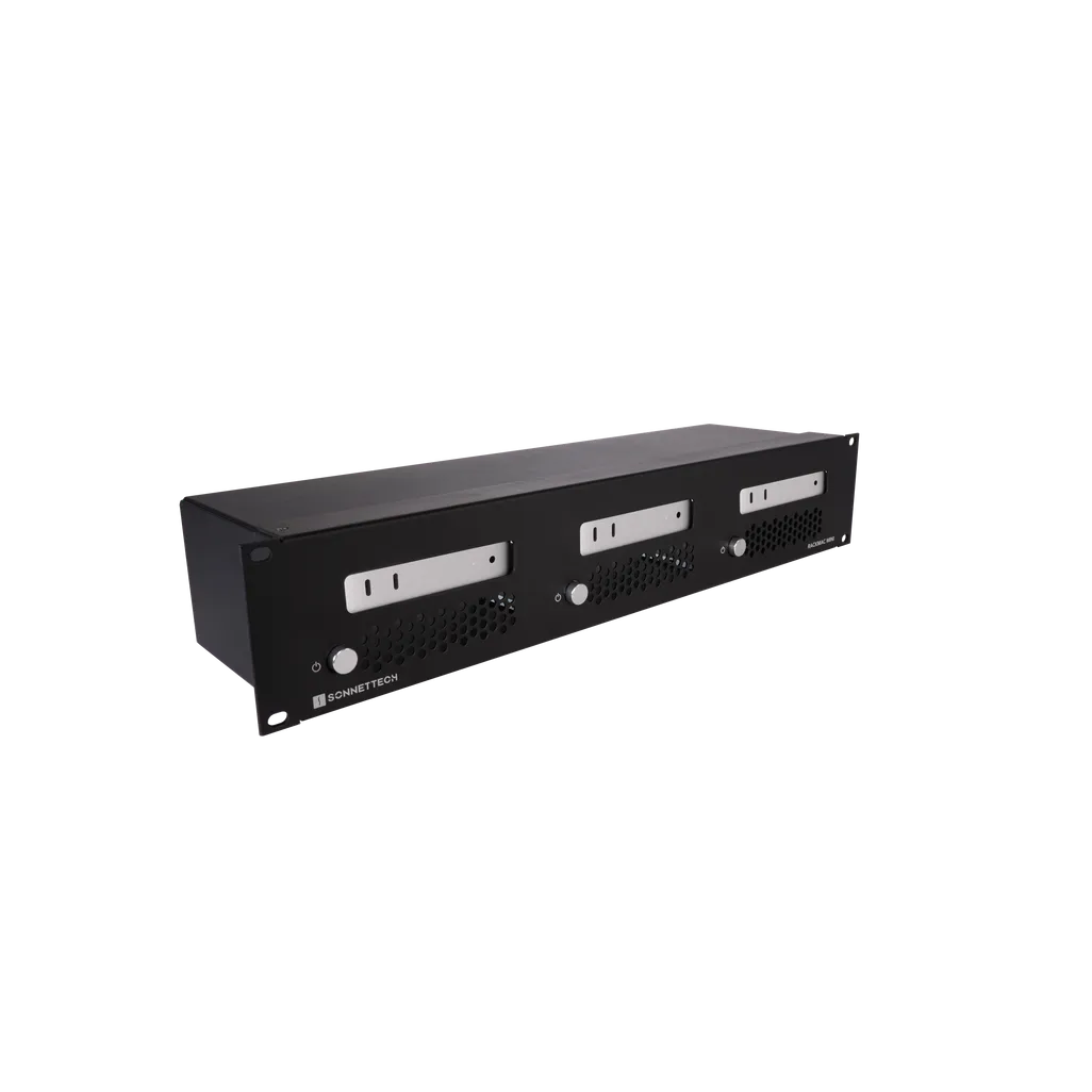 Sonnet Rackmac Mini (2024+) • 2U Rack Kit For 3 Mac Minis (M4+) | Emia ...