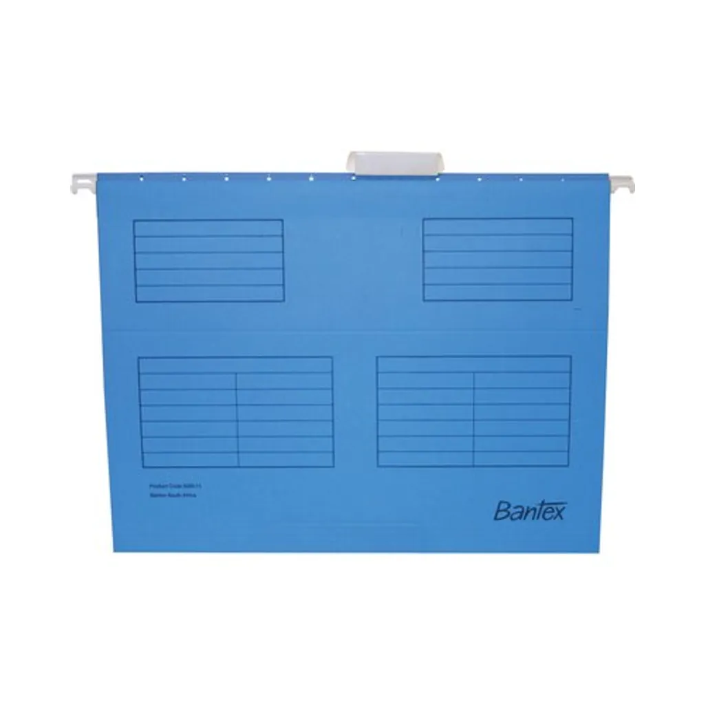 Bantex A4 Suspension Files B3460 Blue | Formax